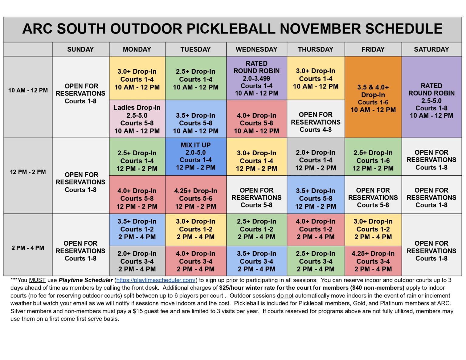 Asheville Racquet Club | Pickleball | ARC Pickleball | Private Lessons