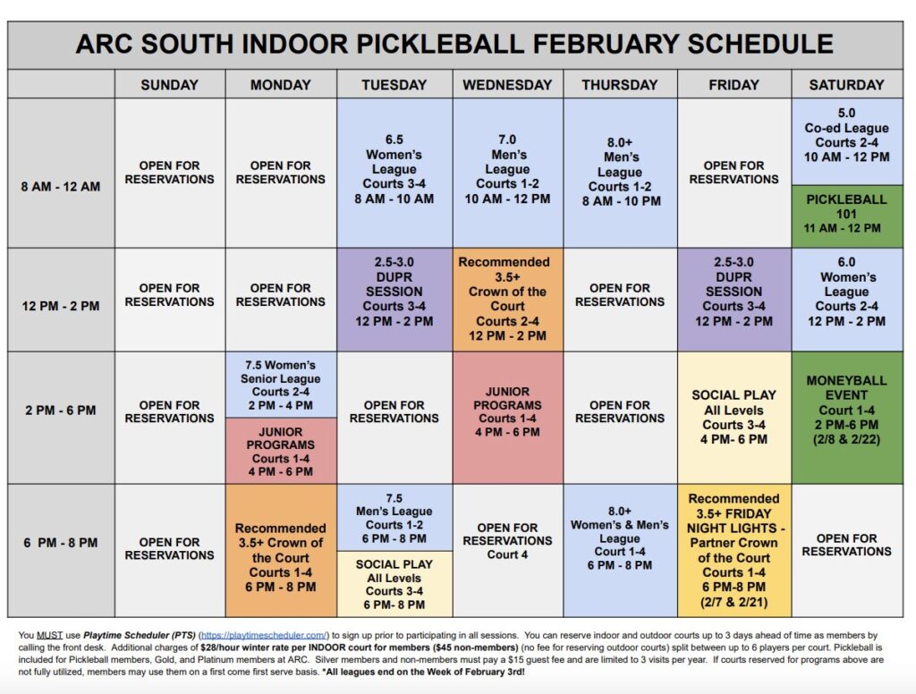 Pickleball – Asheville Racquet Club